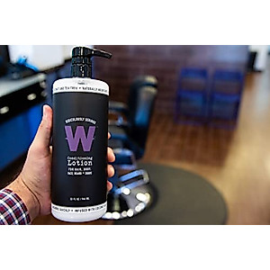Woodlee’s by Men’s Ultimate Grooming – All In One Conditioning Lotion - Men’s Leave In Conditioner - Hair & Body Moisturizer – Shave And After Shave Lotion - Infused With Coconut Oil & Tea Tree Oil - Non Greasy (32 oz)