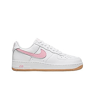 Nike Mens Air Force 1 Low DM0576 101 Pink Gum - Size 12