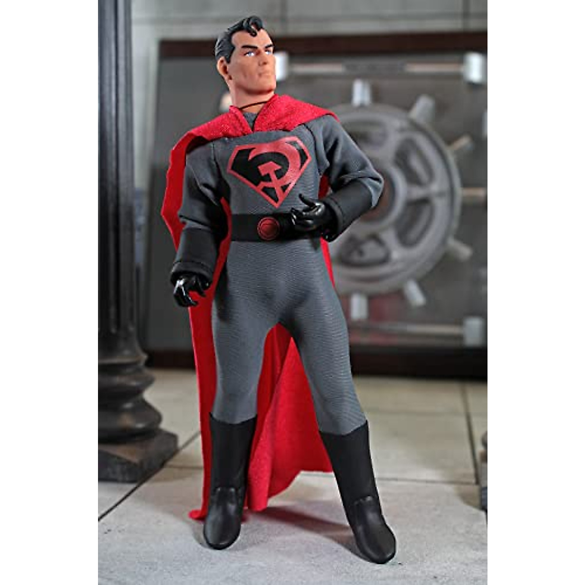 MEGO DC Heroes RED Son Superman PX 8IN AF