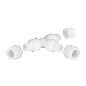 RecPro RV Plumbing Hardware | 06820 | 3-Way Compression Tee Fitting | Pex Pipe/Tubing Fittings (5 Fittings)