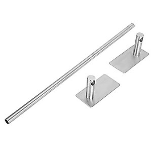 DERCLIVE Self Adhesive Towel Bar Stainless Steel Wall Hanging Towel Rack Shelf for Bathroom Kitchen1 Towel Rack Towel Bar Towel Shelf Towel Bar Towel Rack Towel Shelf Towel Bar Towel Shelf Towel