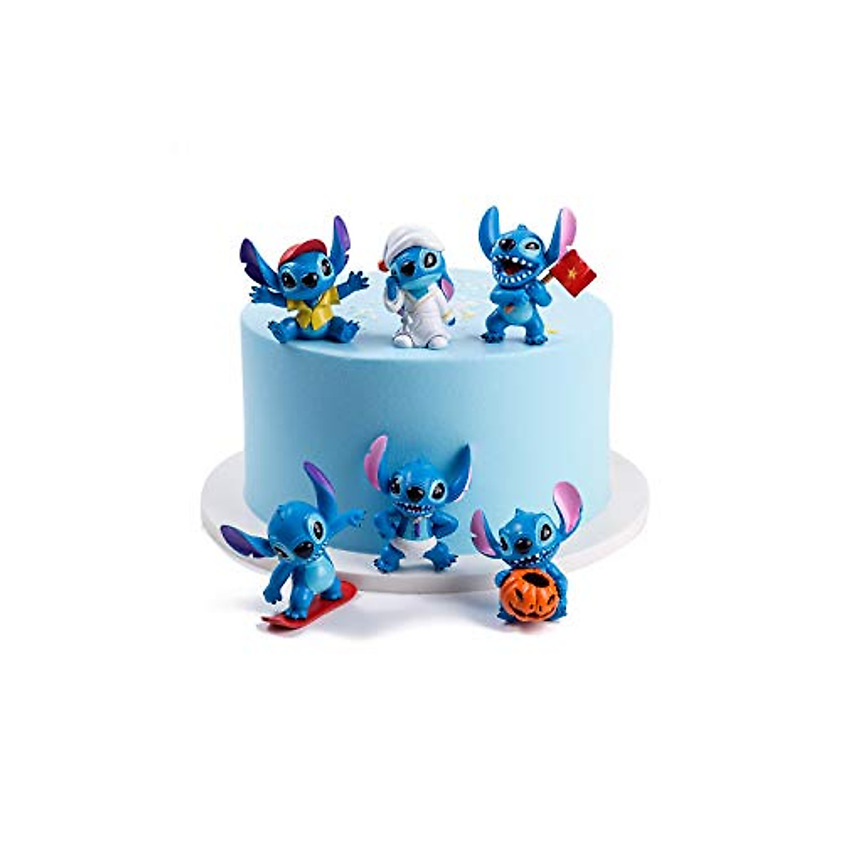 ATII Lilo & Stitch Mini Figures for Cake Topper Room Decor and Kids' Playing
