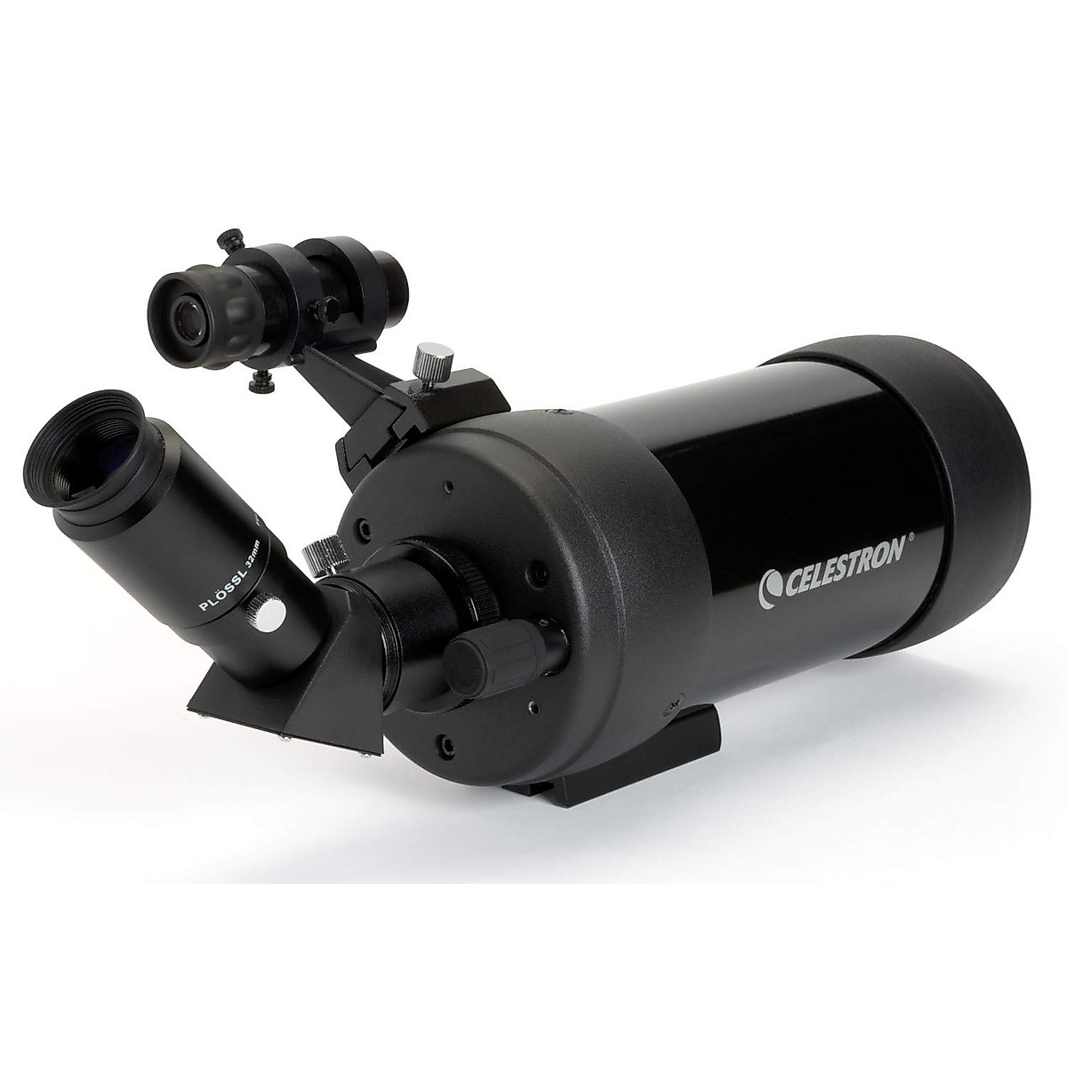 Celestron – MAK 90mm Angled Spotting Scope – Maksutov Spotting Scope – Great for Long Range Viewing – 39x Magnification with 32mm Eyepiece – Multi-coated Optics – Rubber Armored