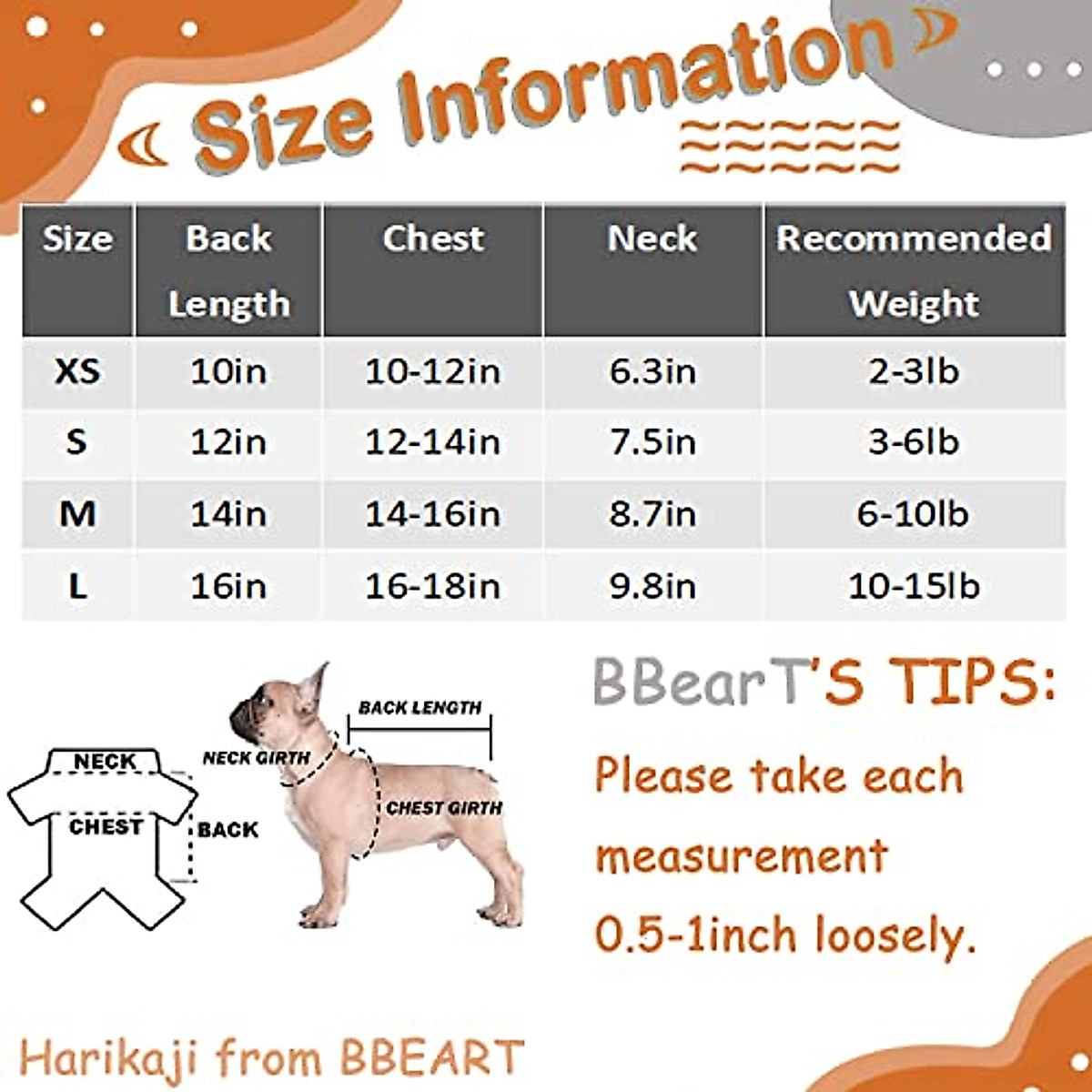 Harikaji Leopard Cat Pajamas, Doggy Kittens Jammies Onesie PJS, Dog Cat Shirt Stretchable Dog Jumpsuit Bodysuit L