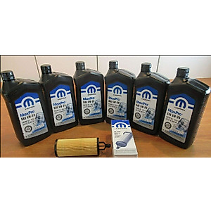 Ram Promaster 3.6L 6Qts. Mopar MaxPro 5w20 Oil & Filter Change Kit OEM