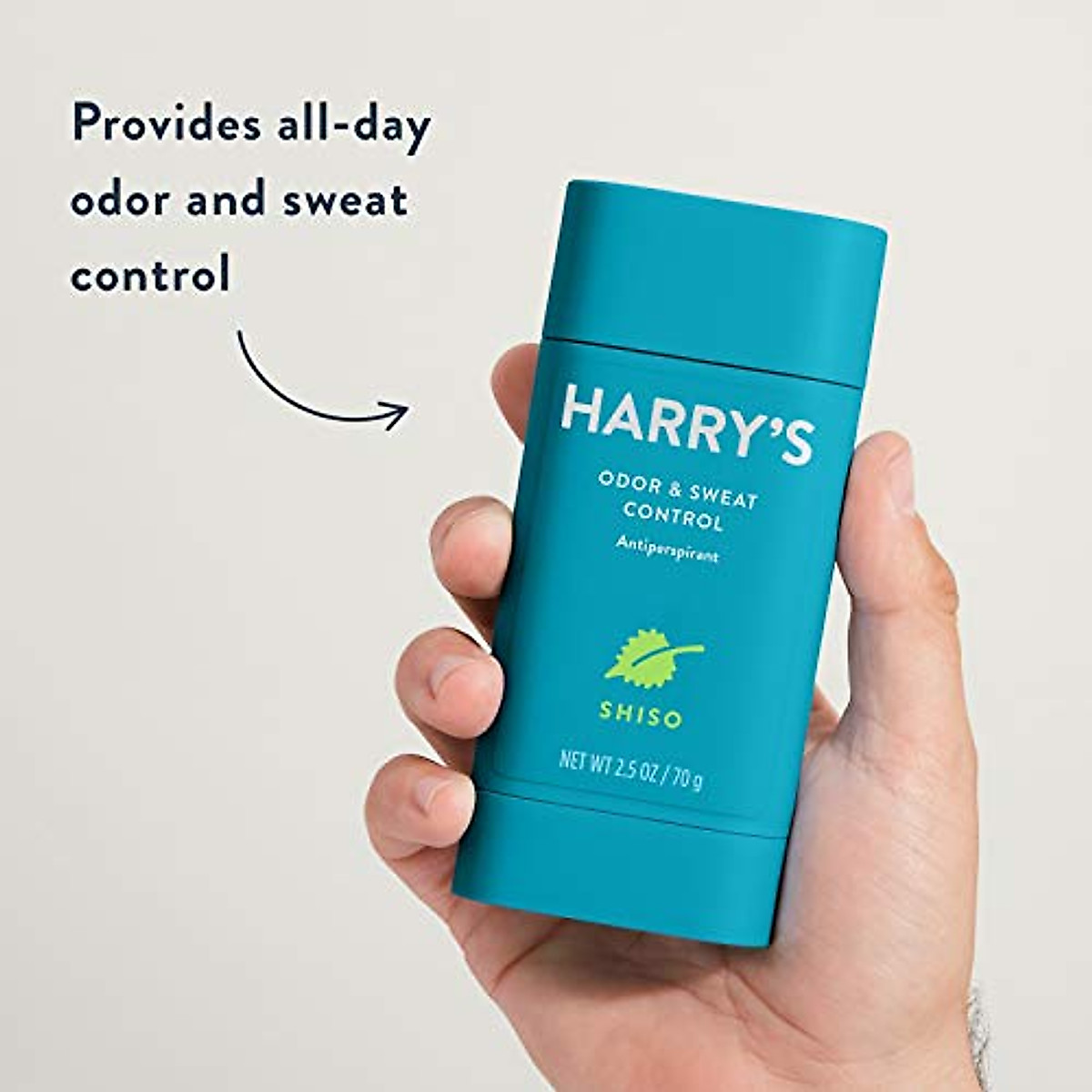 Harry's Deodorant & Antiperspirant - Odor & Sweat Control Antiperspirant for Men - Shiso (6 Count)