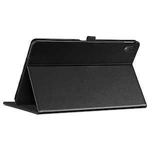 Fintie Case for Lenovo Tab P11 Plus Case 2021, Multi-Angle Viewing Folio Cover with Pocket, Auto Wake/Sleep, Black