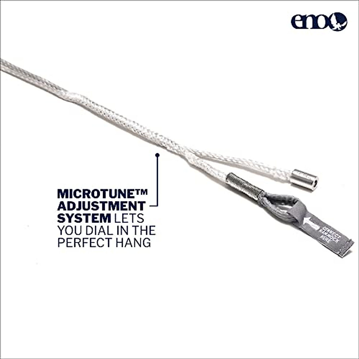 ENO, Eagles Nest Outfitters Helios XL Ultralight Hammock Straps Suspension System with Storage Bag, 300 LB Capacity, 13'5" x 1"