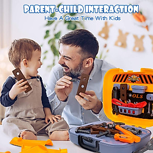 Toddler Tool Set for Age 2-4 Kids Learning Tools Bench for Toddlers Boys Toys 2 Year Old Prezzie