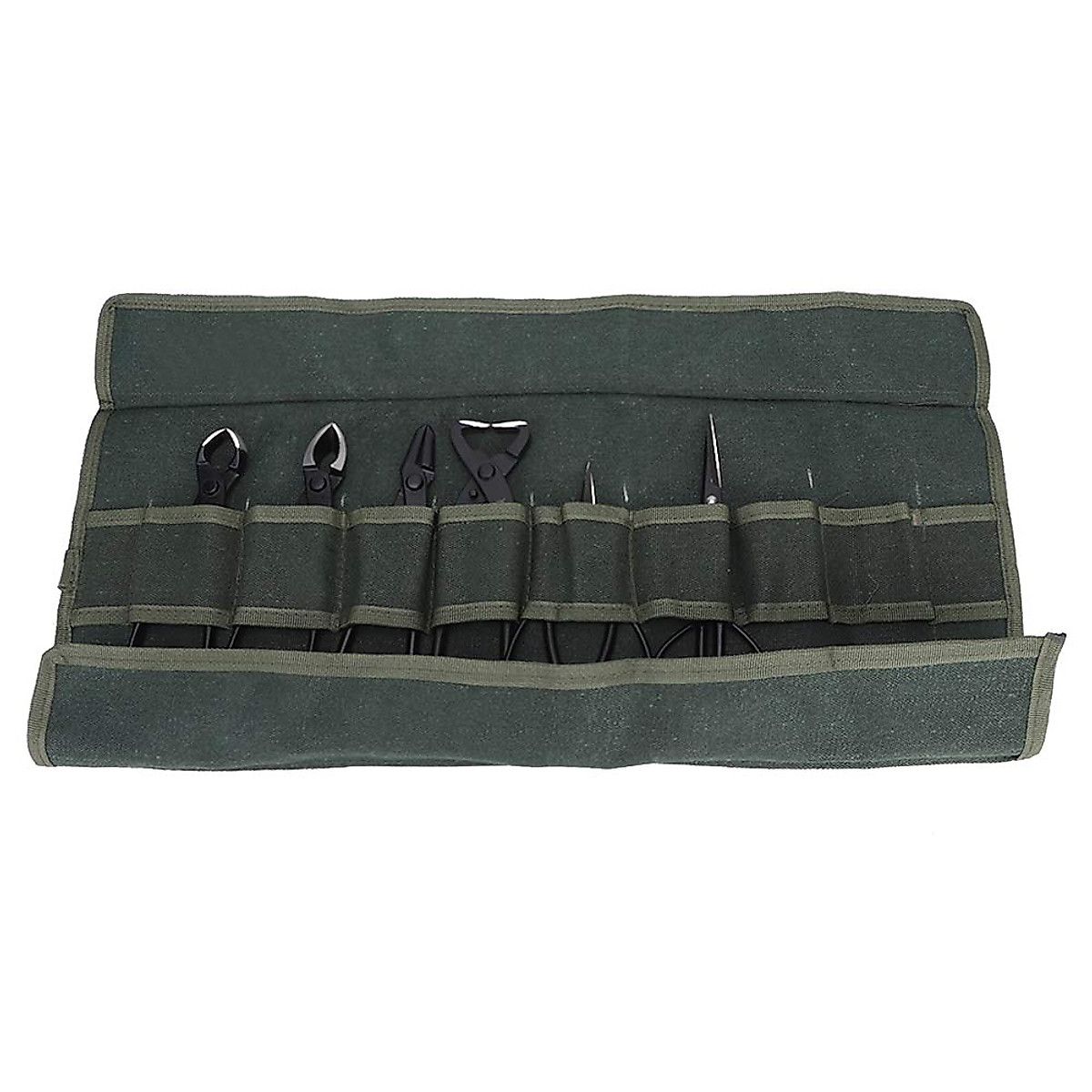 6pcs Bonsai Tools Set Bonsai Tree Kit, Multifunctional Gardening Trimming Tools with Storage Bag