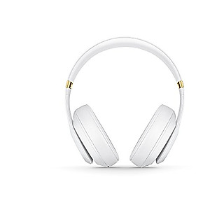 Beats by Dr. Dre Studio 3 Wireless Over-Ear Headphones with Built-in Mic - White (Renewed)