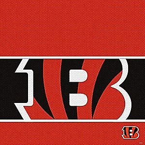 Skinit Decal Gaming Skin Compatible with PS4 Console - Officially Licensed NFL Cincinnati Bengals Zone Block Design