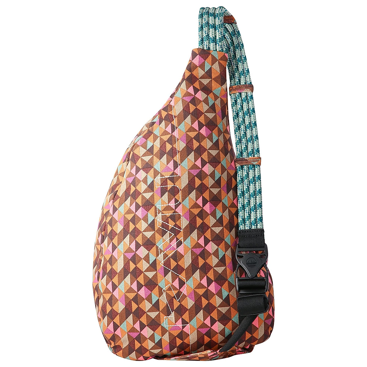 KAVU Rope Bag - Sling Pack for Hiking, Camping, and Commuting - Jumble Dash