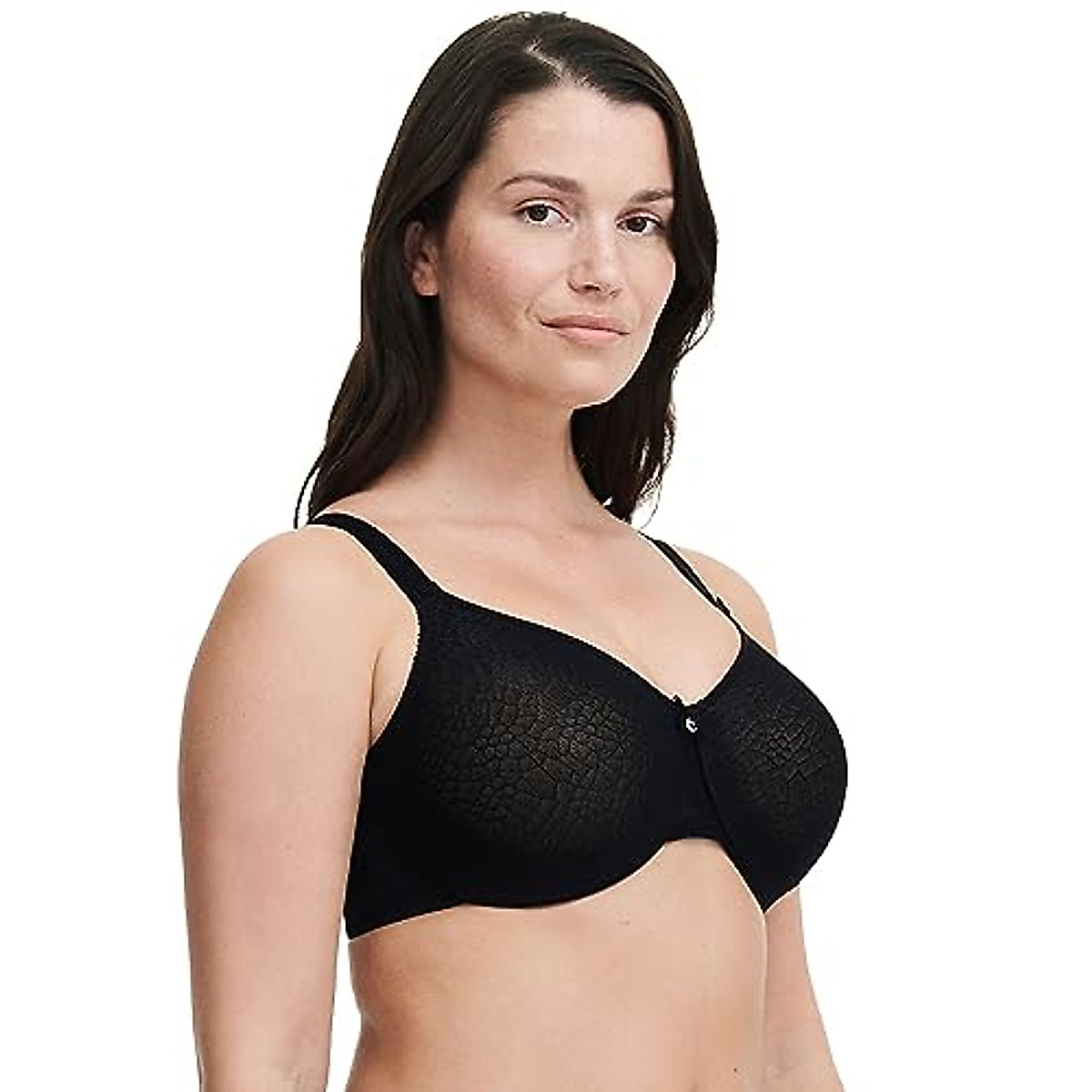 Chantelle Women's C Magnifique Seamless Unlined Minimizer, Black, 40G