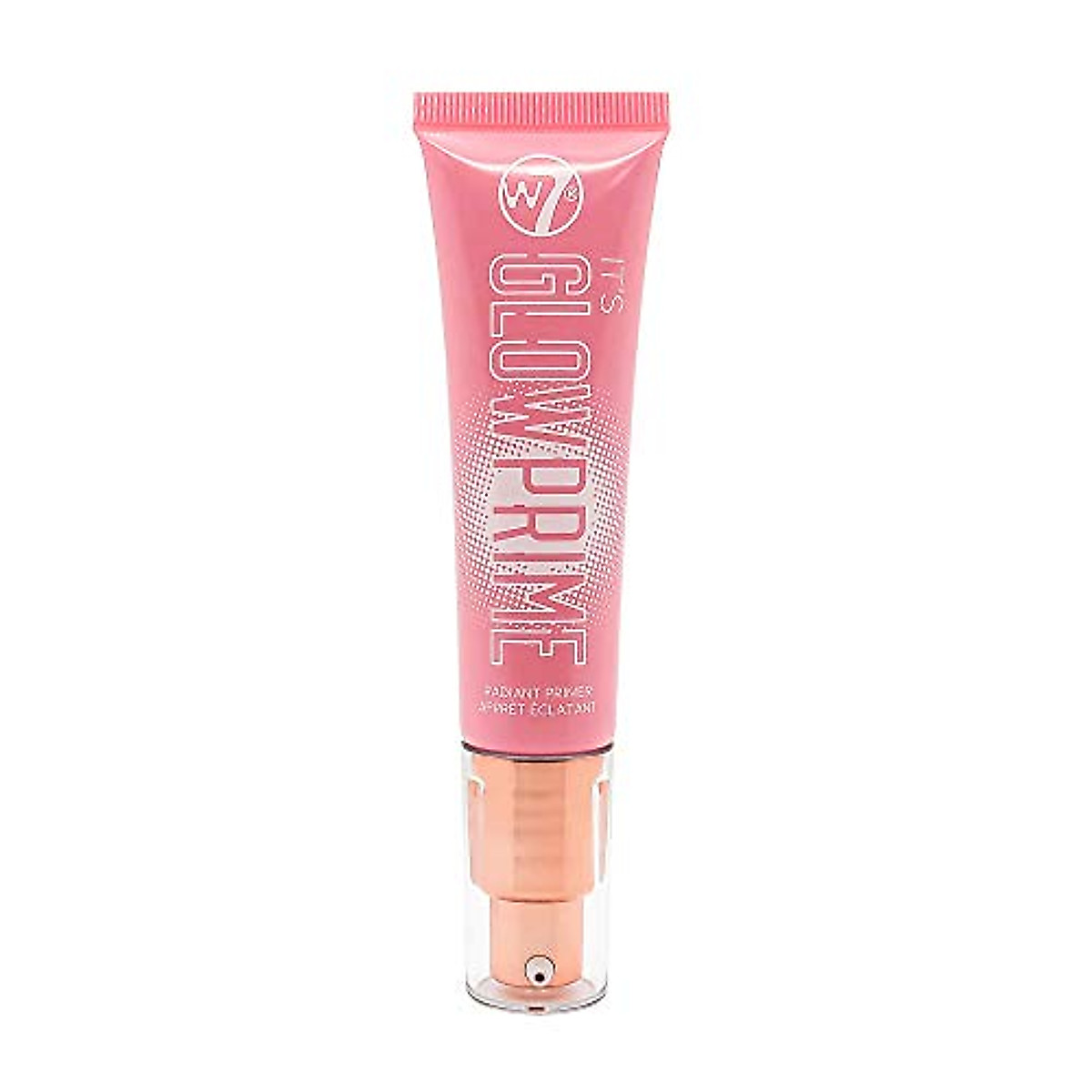 W7 It's Glow Prime Radiant Face Primer - Hydrating Skin & Blurring Imperfections - Watermelon Extract Facial Primer