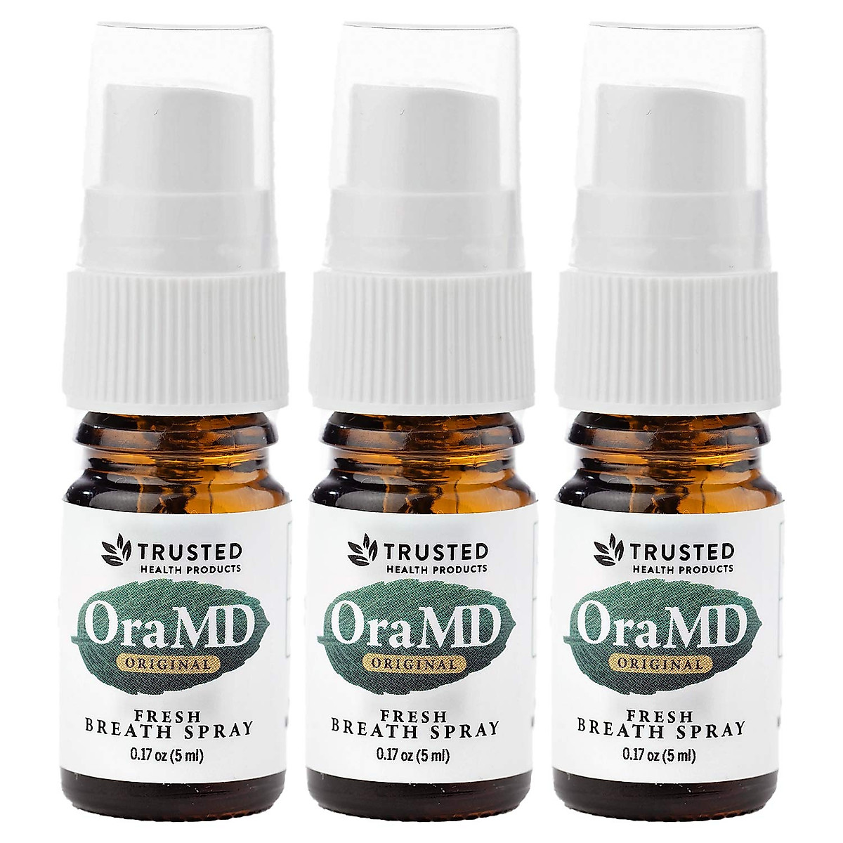 OraMD Fresh Breath Spray for Gum Health - 3-Pack, Bad Breath Treatment, Periodontal Disease Therapy, Fights Oral Pathogens, Reduces Gum Pockets & Plaque Build-Up