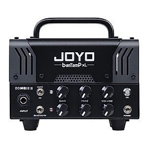 JOYO ZOMBIE II Amplifier 20 Watt Hybrid Mini Tube Head Bluetooth BanTamp XL Series with Foot Switch