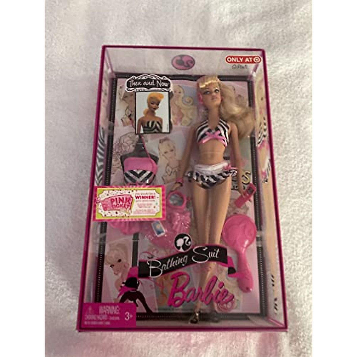 Barbie in Bathing Suit - Then and Now 1959-2009