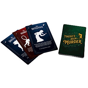 There's Been A Murder - A Collaborative Card Game of Death and Deduction (Packaging May Vary) by Pressman, for Ages 14 and up
