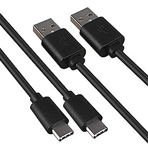 2-Pack 6Ft USB C Cable PS5 Controller Charger for Xbox Series X Core Controller,Series S,Playstation-5,PS-5 Charger Cable,USB-C Type C Charging Cord for Xbox Series S Accessories,PS5 Dual-Sense Charge