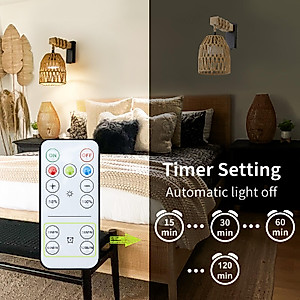 PEESIN E26 Base Battery Operated Light Bulb, 2 Pack Battery Powered Light Bulbs, Battery Light Bulb, Light Bulbs, LED Puck Lights for Wall Sconce, Lamp