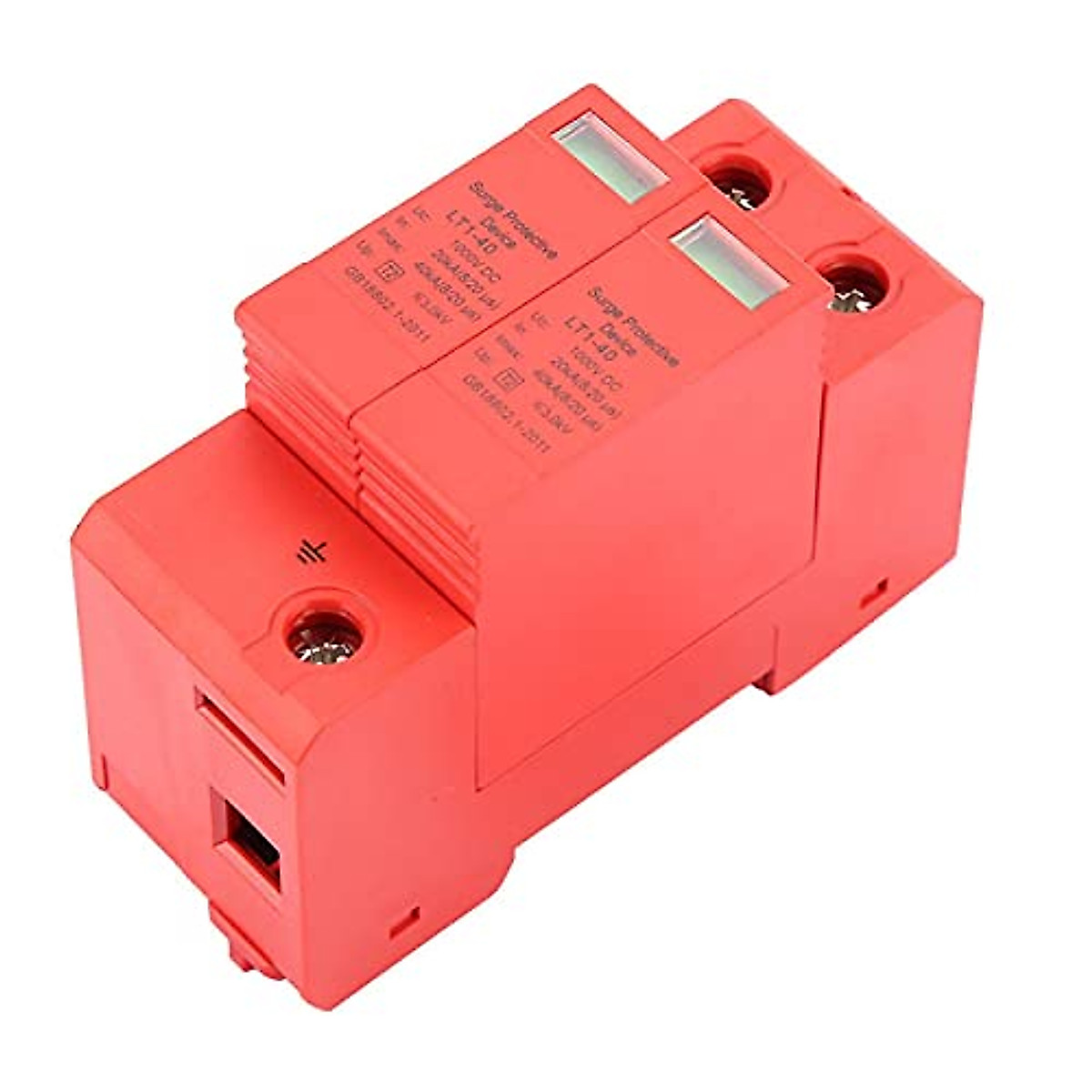 Low Voltage Whole House Surge Protector Device, DC1000V 2P 20KA~40KA Surge Protection House Surge Protector Circuit Breaker