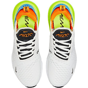 Nike Women's W Air Max 270 Nerf DO6691-100 Shoes, Summit White/Black-white-volt, 7.5