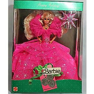 Barbie Mattel Happy Holidays 1990
