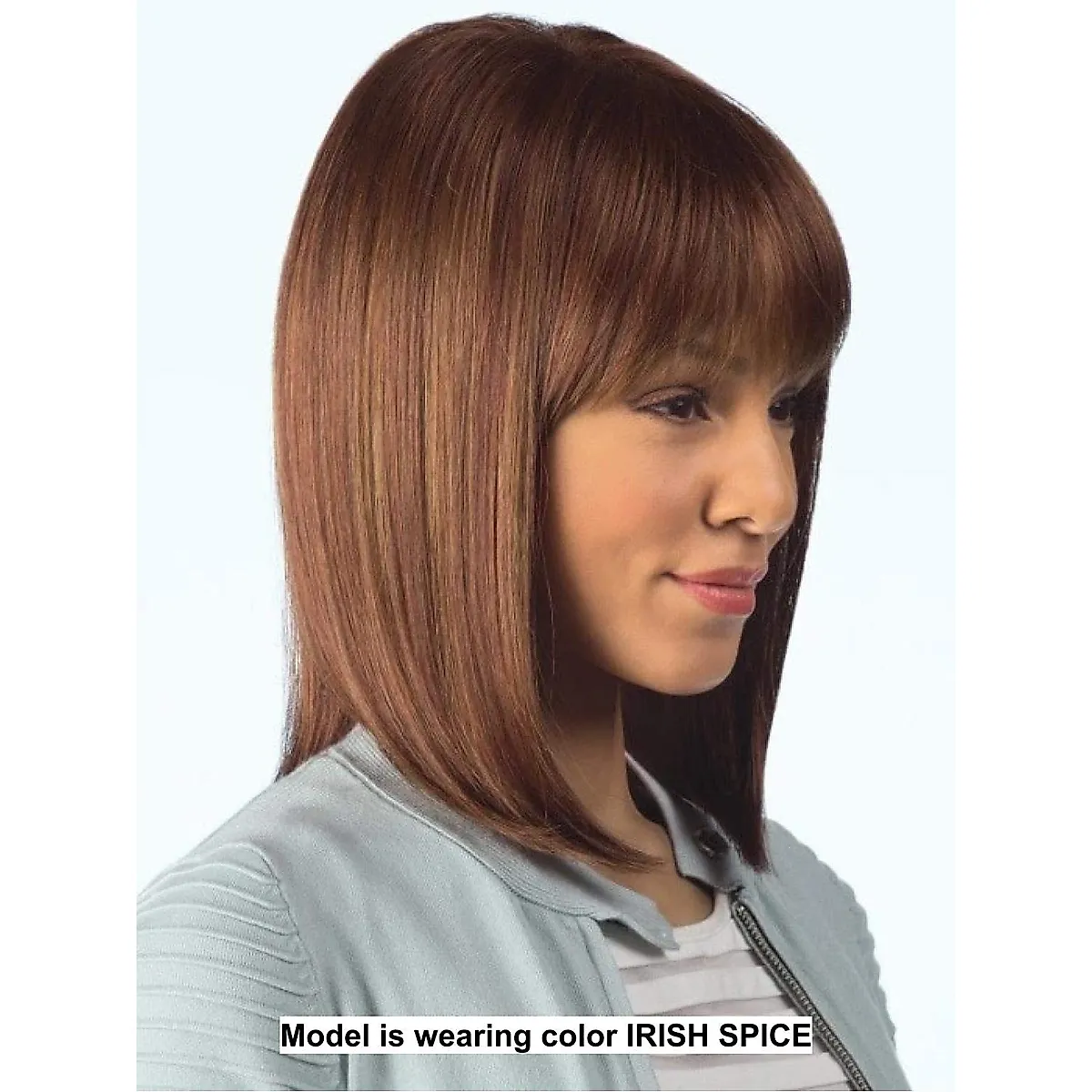 Bundle - 5 Items: Tatum Wig by Amore, Christy's Wigs Q & A Booklet, 2oz Travel Size Wig Shampoo, Wig Cap & Wide Tooth Comb - Color: CREAMY TOFFEE