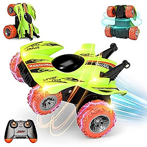 Remote Control Car Toys for Kids: Birthday Car Gift for Kids Year Age 4-7 8-12 | Hobby RC Cars 360° Rotating Stunt Car for Kids Toys Boys 6-8 | Outdoor Indoor Toy for 3 4 5 6 7 8 Year Old Boys Girls