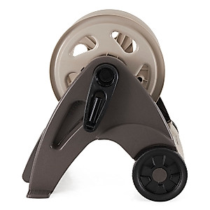 Suncast 175 ft. Hosemobile Garden Hose Reel Cart with 6" Wheels, Bronze/Taupe
