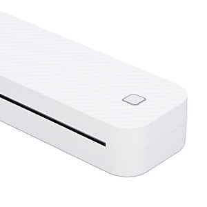 TYTOGE Portable Printer 203dpi A4 Small Bluetooth Thermal Printer with 1 Roll Thermal Paper Storage Bag for Travel Home