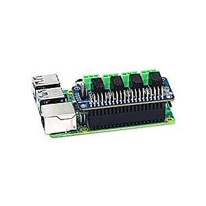 Relay 4 Zero 3V 4 Channel Relay Shield for Raspberry Pi, Relay HAT Expansion Relay Board for Raspberry Pi 4B/3B+/3B/2B/B+/A+/Zero and Zero W | Power Relay Module for Raspberry Pi