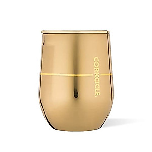 Corkcicle Star Wars Droids Stainless Steel Stemless Wine Cups with Lid, Keeps Beverages Chilled for 9 Hours, 12 oz, Pack of 3