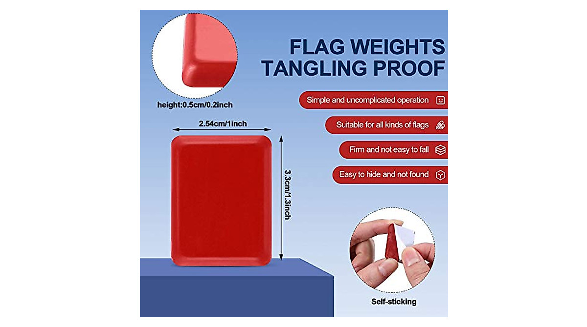 Frienda Flag Weights - Prevent Flag Tangling Easily