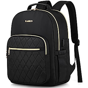Laptop Backpack for Women, 15.6 Inch Travel Backpack for Women as Person Item Flight Approved, Waterproof School Backpack, Computer Backpack School Bag Casual Daypacks for College, Business,Work