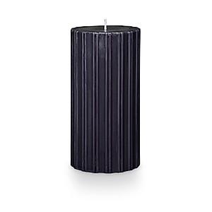 ILLUME Beautifully Done Medium Fragranced Pillar Candle, BlackBerry Absinthe