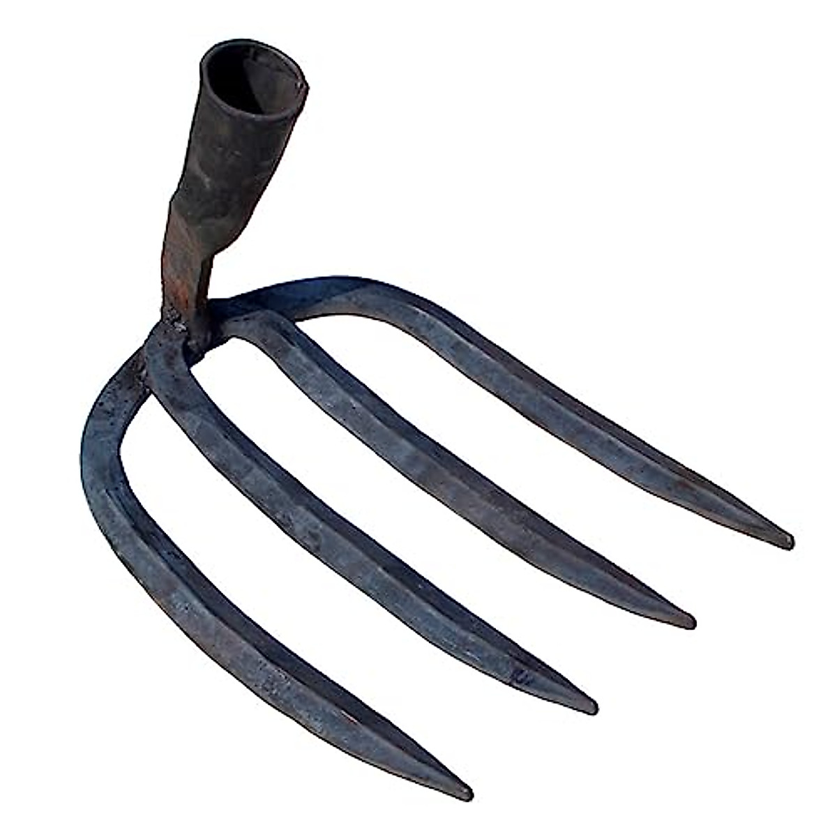 DOITOOL 4 Cleaning Tool Digging Tools Mini Tool Rake Head Replacement Mini Rake Small Shrub Rake Garden Tools Gardening Rake Lawn Forging Shrub Black Cultivator Rake