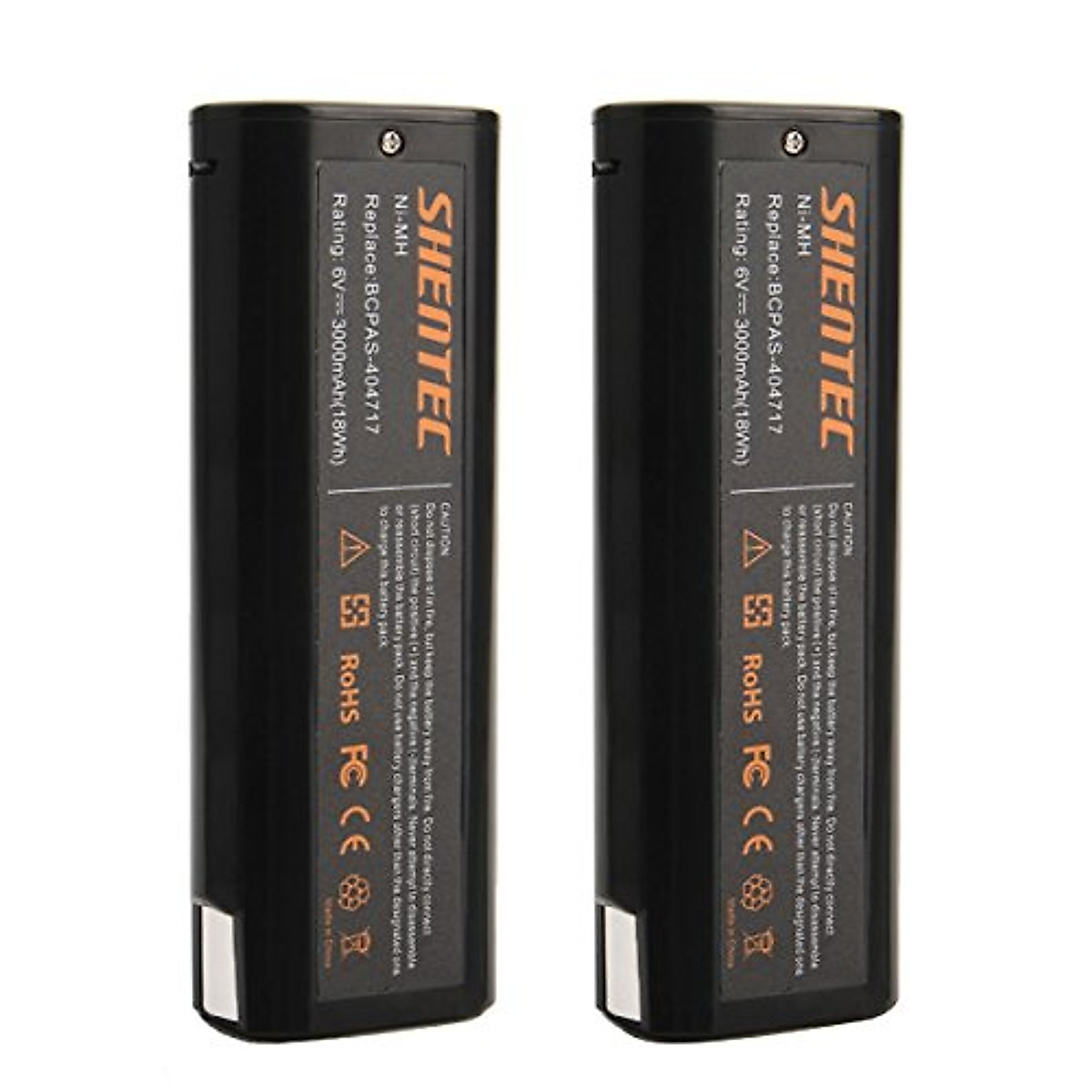 Shentec 2-Pack 3000mAh 6V Battery Compatible with 404717 B20544E BCPAS-404717 404400 900400 900420 900600 901000 902000 B20720 CF-325 IM200 F18 IM250 IM250A IM350CT IM350A PS604N, Ni-MH
