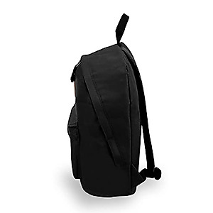 Everest Vintage Backpack, Black, One Size