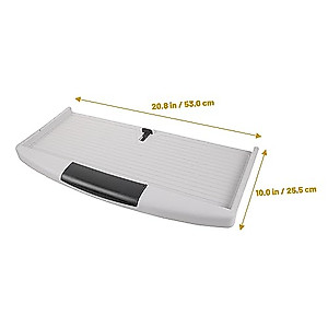 Keyboard Tray Under Desk 1 Set Keyboard Holder for Desk Slide Out Keyboard Holder Under Desk Drawer Desk Tray Office Des