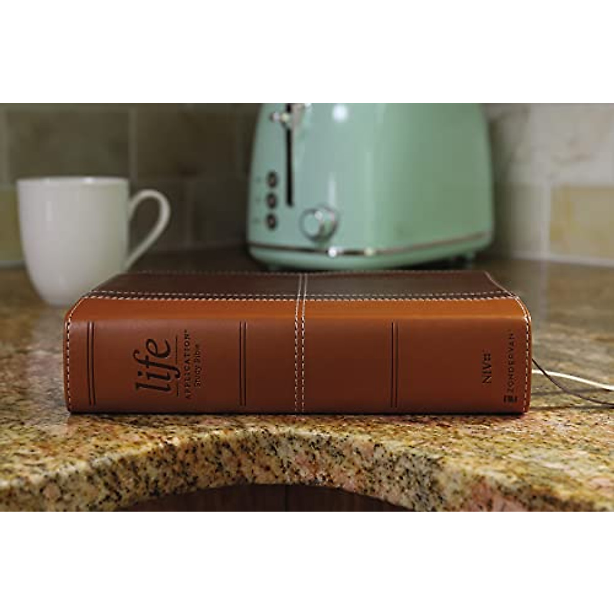 NIV, Life Application Study Bible, Third Edition, Personal Size, Leathersoft, Brown, Red Letter