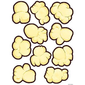 Teacher Created Resources 5287 Popcorn Accents
