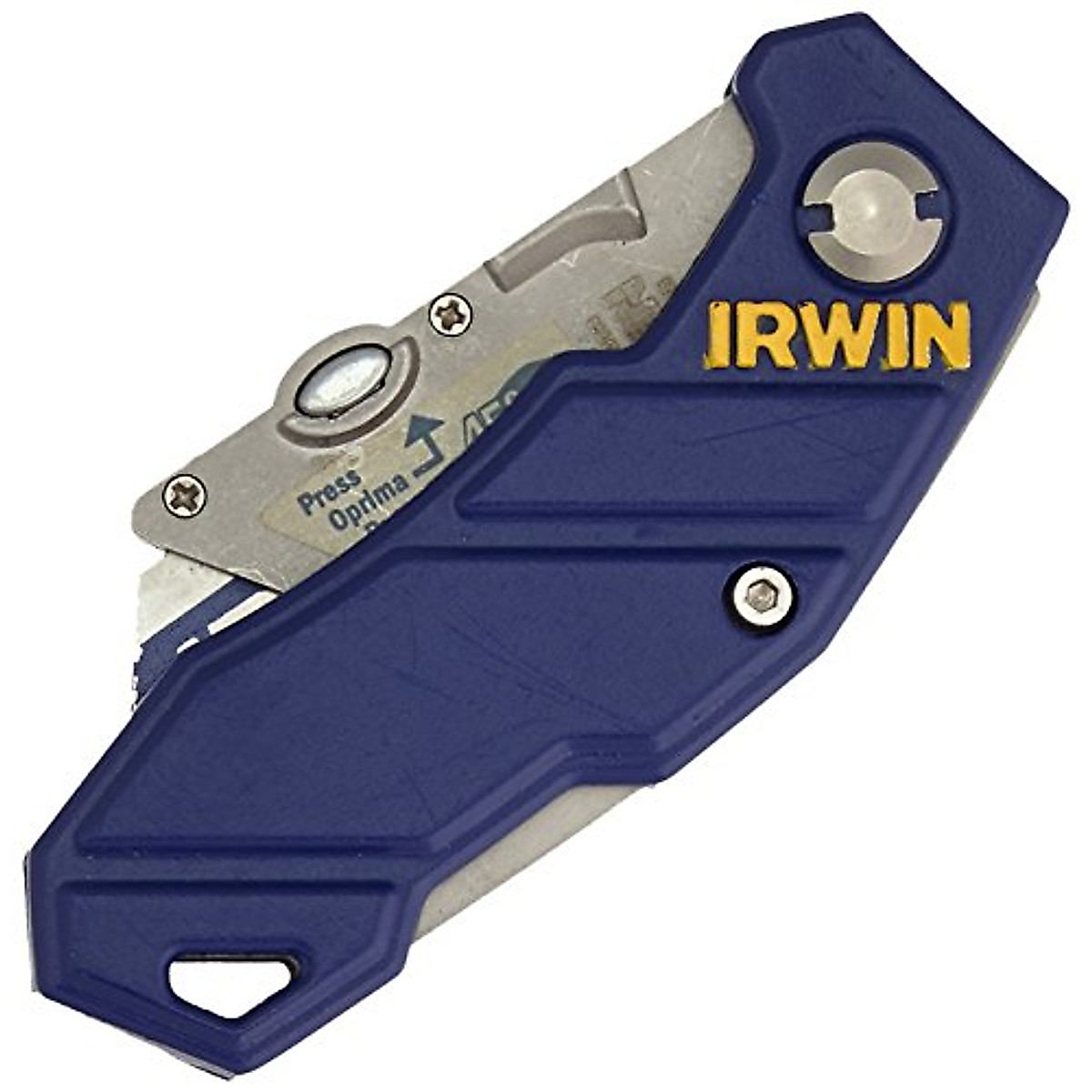 IRWIN Utility Knife, Folding (2089100), Blue (Pack of 2)