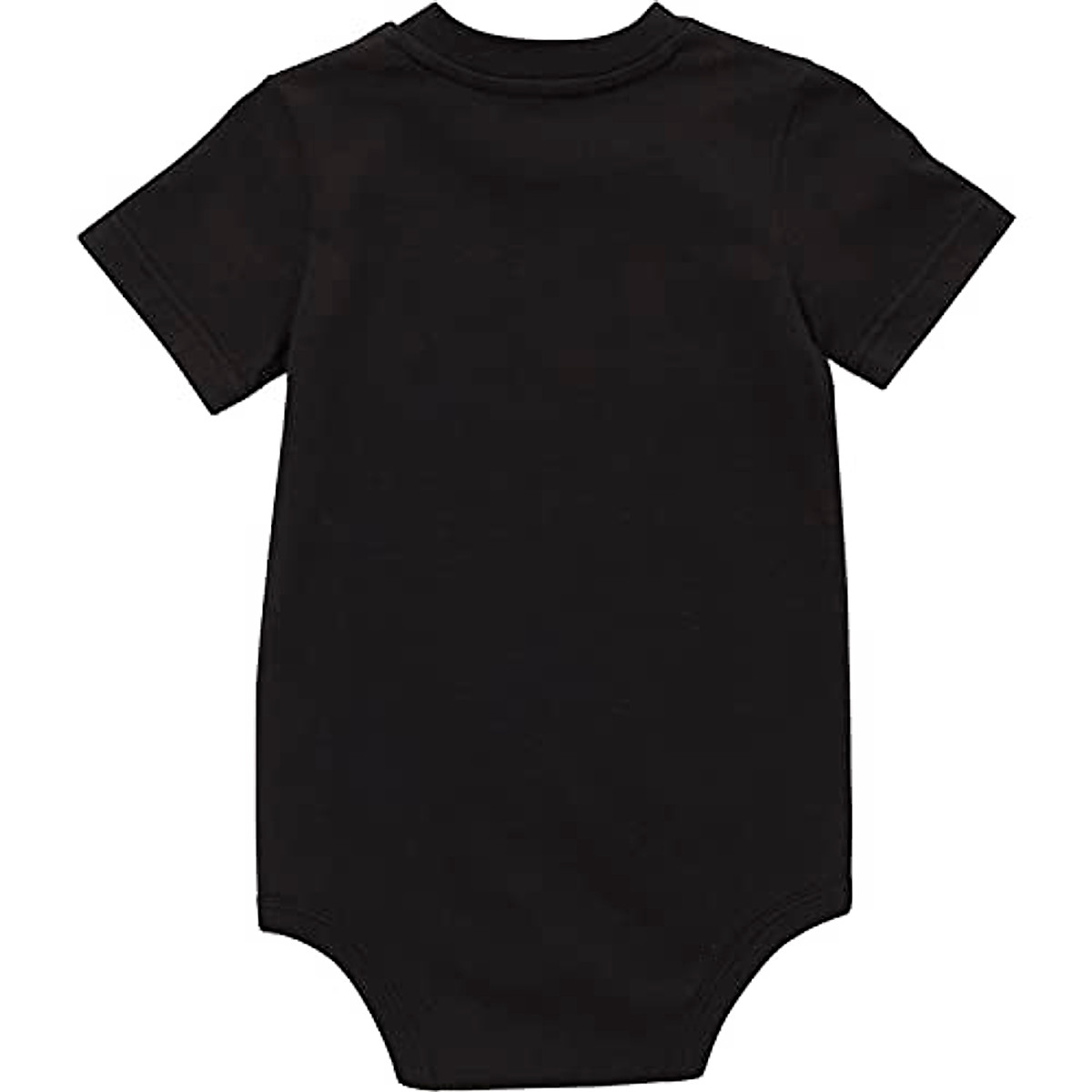 Carhartt Baby Short-Sleeve Bodysuit Pocket T-Shirt Onesie, Caviar Black, 24 Months