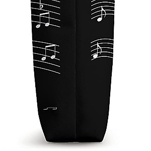 Piano Music Notes Playful Cat Tote Bag