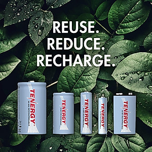 Tenergy 68 Pack Rechargeable Batteries with Charger, 24xAA 24xAAA 8xC 8xD Rechargeable Batteries with Charger, Ideal for Everyday Household Electronics…