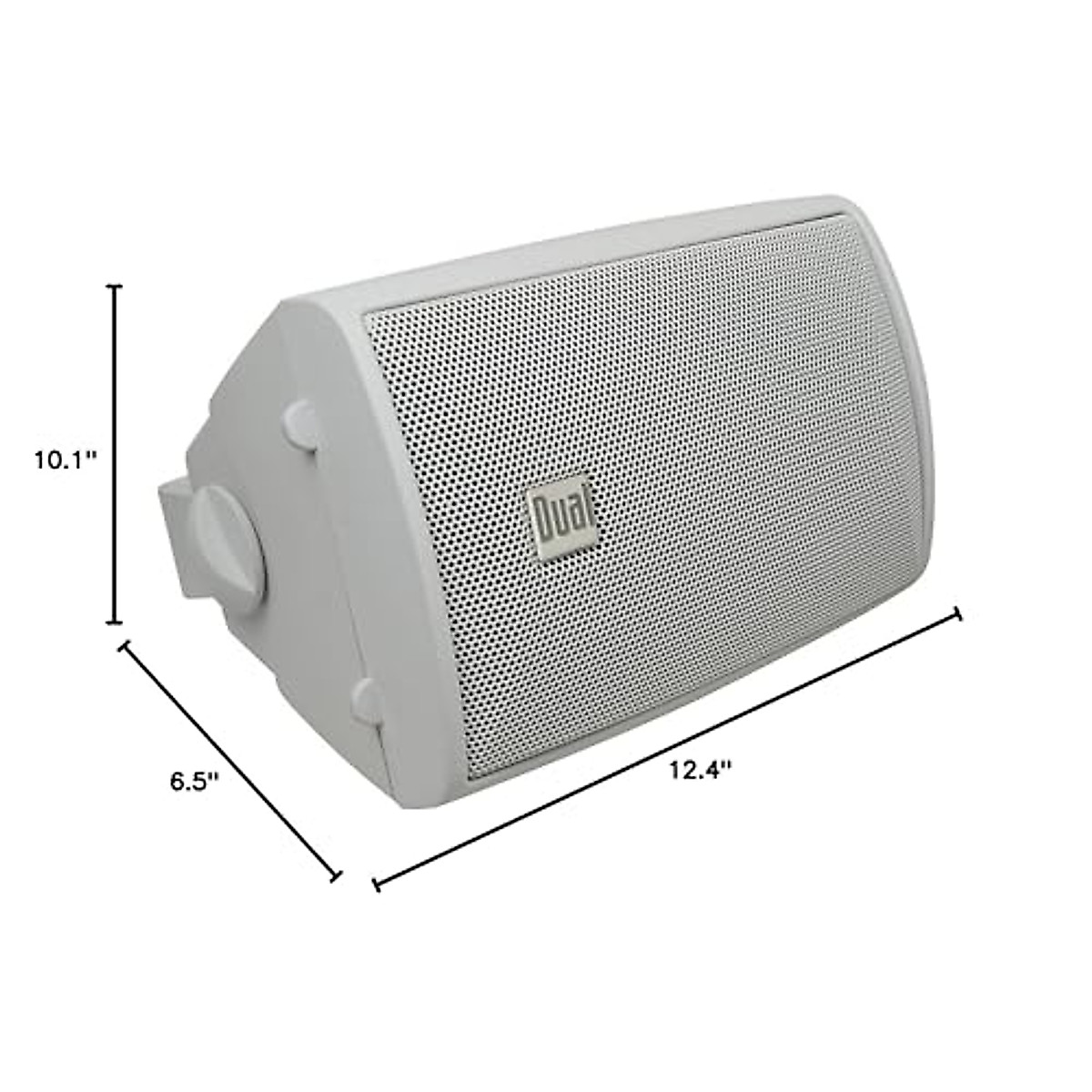 Dual Audio LU47PW 4 3-Way Indoor/Outdoor Speakers (White)