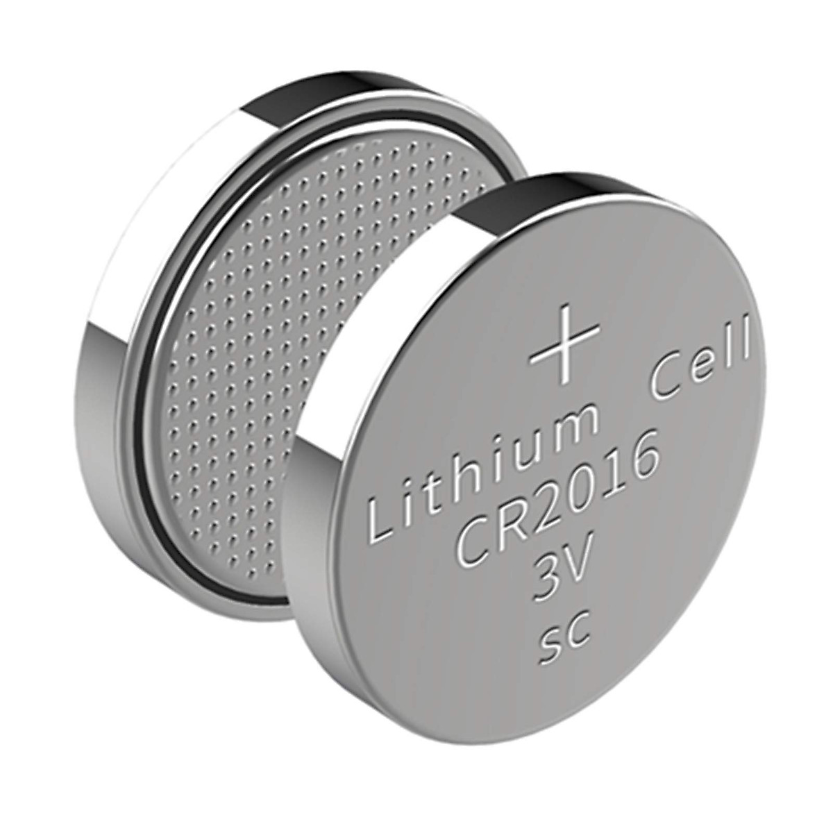 KaPonsec 3 Volt CR2016 2016 Lithium Battery -50PCS