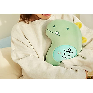 KAKAO Official Merchandise- Jordy Cute Dinosaur Size: 11.8 x 5 x 13 Inch KAKAO FRlENDS
